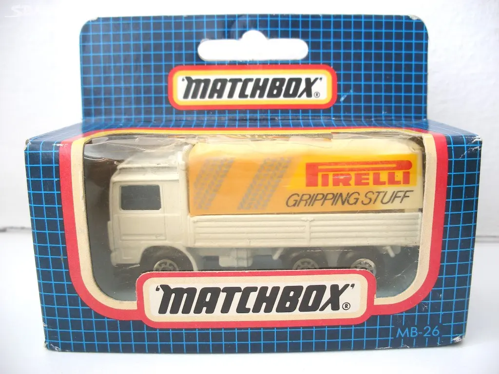 Matchbox Volvo Tilt, Pirelli - Praha - Bazar - Sbazar.cz