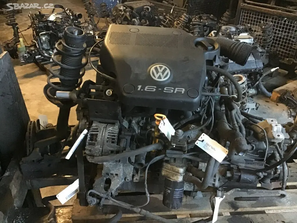 Motor AKL VW Golf IV 4 (1J) 1.6 SR 188 T KM - Praha - Bazar - Sbazar.cz