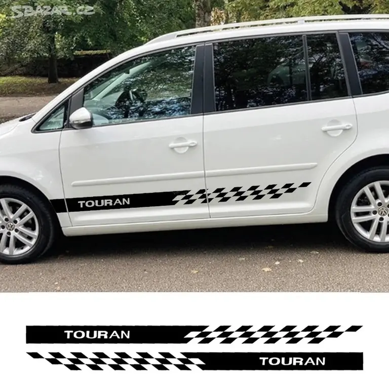 VOLKSWAGEN TOURAN - samolepky na karoserii - Sedlčany - Bazar - Sbazar.cz