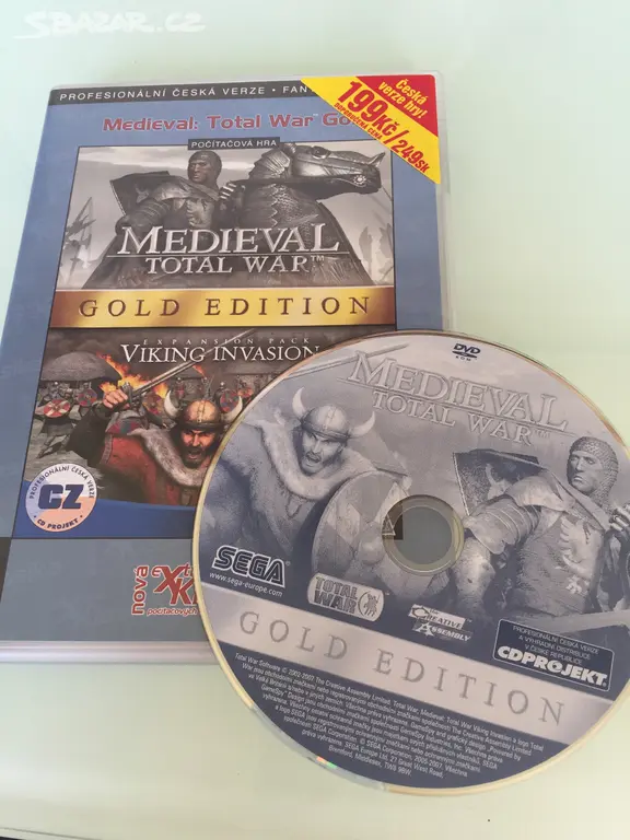 1x PC DVD: Medieval Total War Expansion Pack RETRO - České Budějovice ...