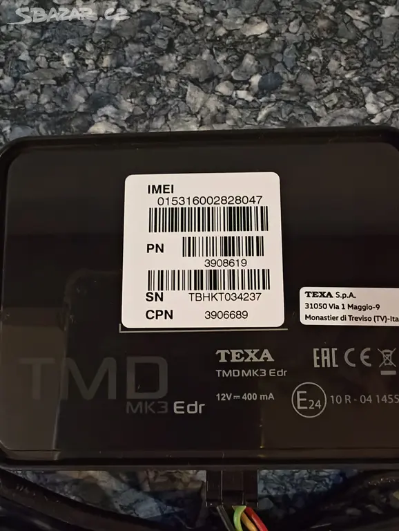 TMD Texa MK3 edr - Valašské Klobouky - Bazar - Sbazar.cz