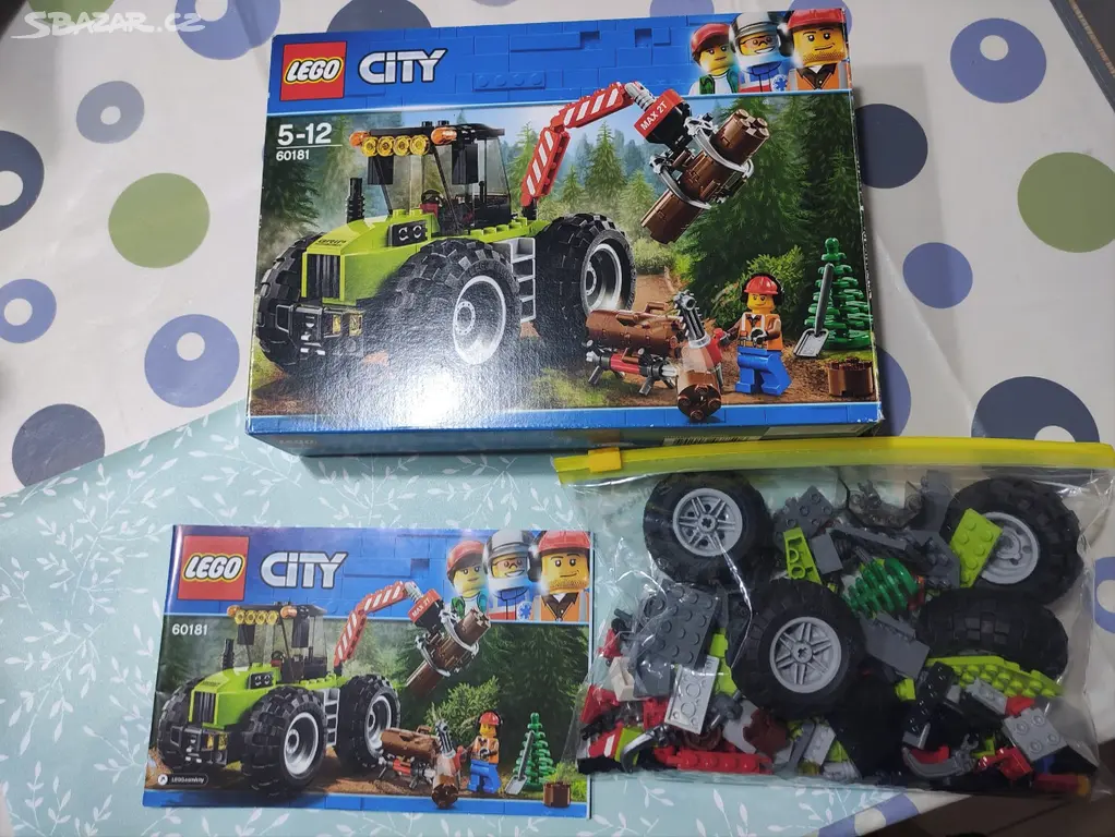 Lego 60181 Traktor do lesa - Olomouc - Bazar - Sbazar.cz