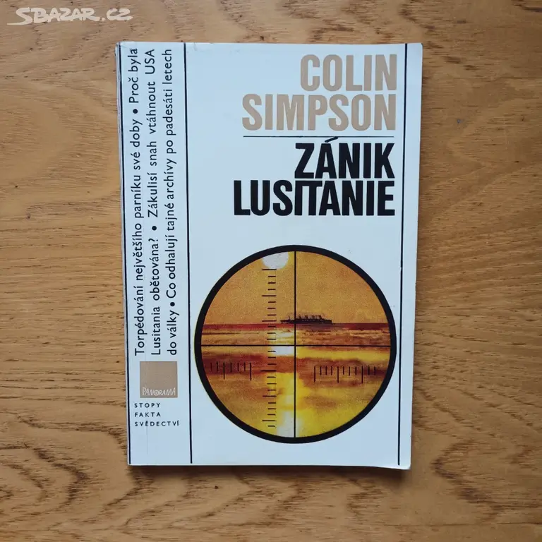 Colin Simpson - Zánik Lusitanie - Teplice - Bazar - Sbazar.cz