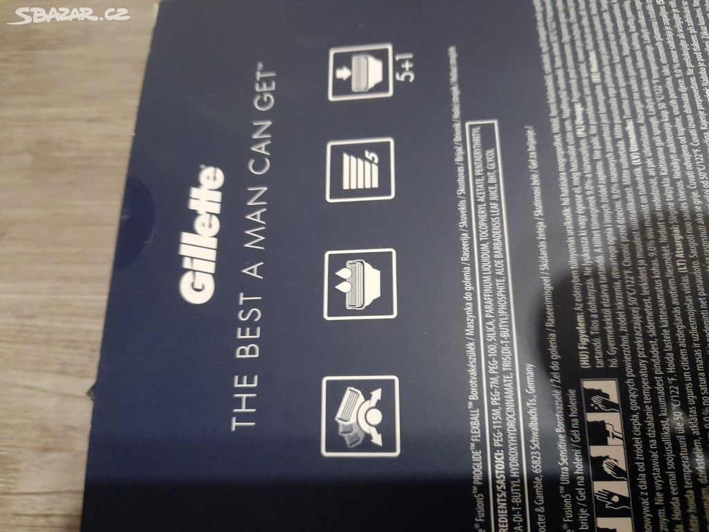 Holící strojek Gillette-fusion 5 proglide. - Opava - Sbazar.cz