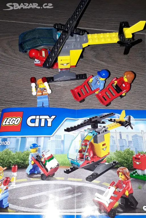Lego city vrtulník - Hradištko - Bazar - Sbazar.cz