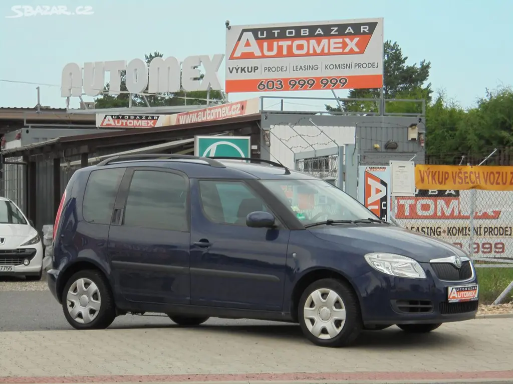 Škoda Roomster, 1.6 16V- DIGI A/C- VYH.SEDADLA - Mladá Boleslav - Bazar ...