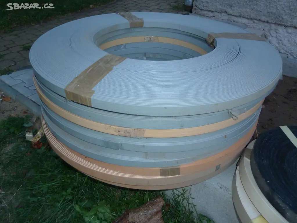 Lemovací pásky,nábytkové hrany,ABS,různé dekory - Kolín - Bazar - Sbazar.cz