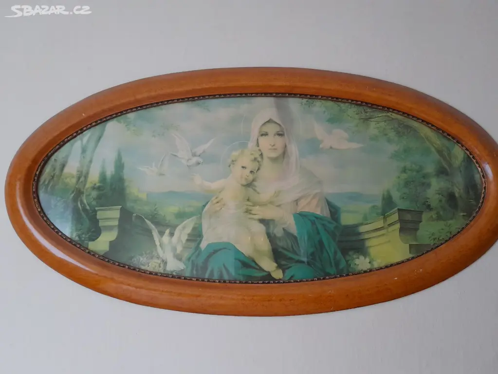 Obraz Panny Marie s Ježíškem - Rohatec - Bazar - Sbazar.cz