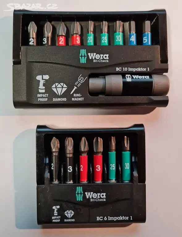 WERA BC10 Impactor 1 + WERA BC6 Impactor 1 - sady - Hradec Králové ...