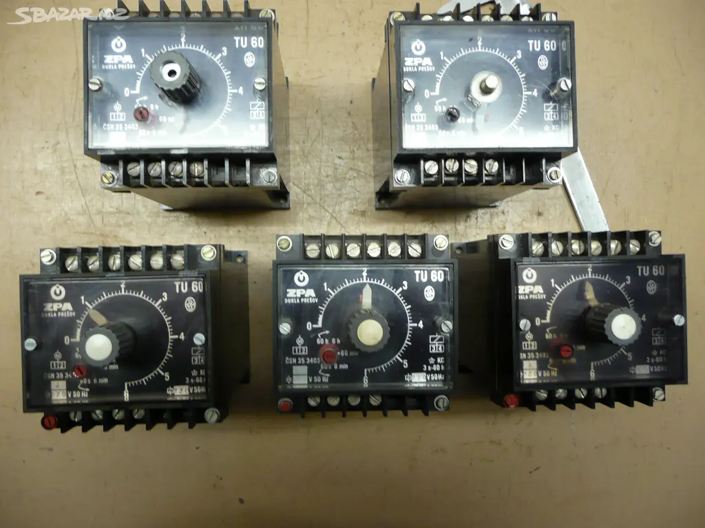 Časové spínací hodiny TU 60 AKC a TU60 AKP - Krásná Hora nad Vltavou ...