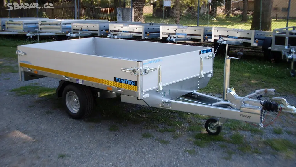 Přívěs Eduard 2314 Valník B 30cm 1350kg - Bystřice pod Hostýnem - Bazar - Sbazar.cz