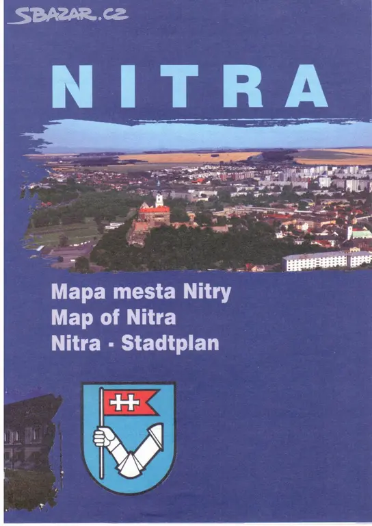 Mapa města Nitra /Slovensko - Plzeň - Bazar - Sbazar.cz