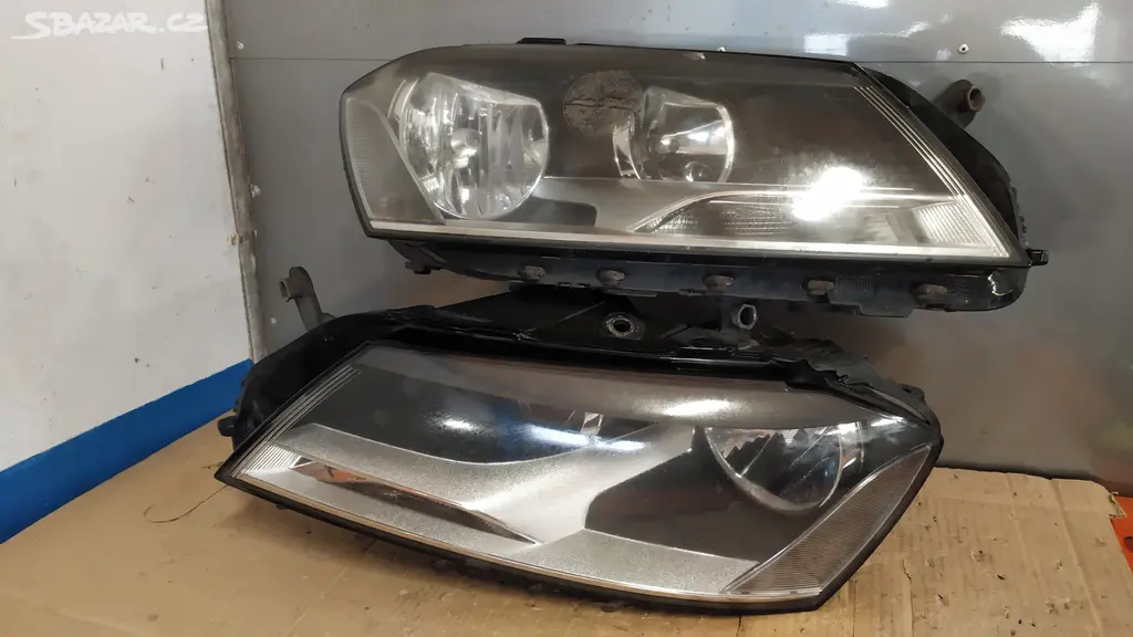VW PASSAT B.7 PŘEDNÍ SVĚTLOMETY ANGLICKA VERZE - Kolín - Bazar - Sbazar.cz