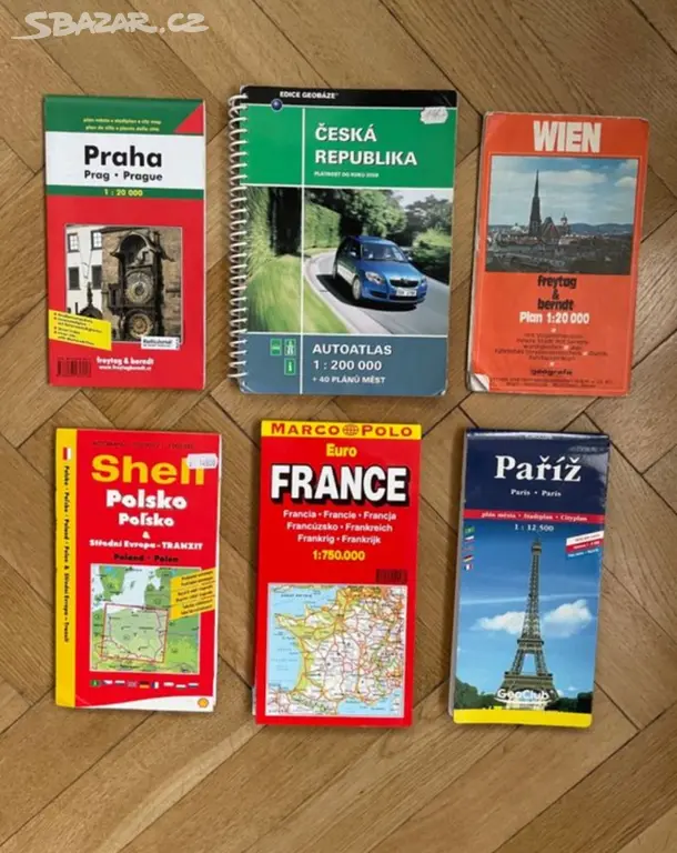 Mapy - Ostrava, Moravská Ostrava - Bazar - Sbazar.cz