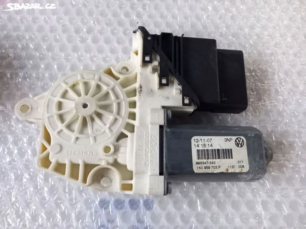 Motor stahování okna LZ VW Passat B6 1K0959703P - Petrohrad - Bazar ...