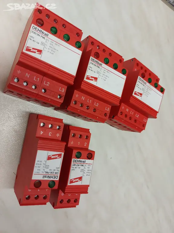 svodič přepětí Dehnrail 230/3N FML DR230 FML - Vojkovice - Bazar ...