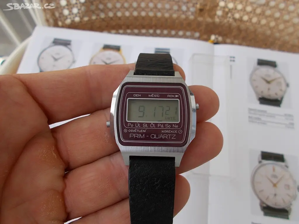 luxusni nenosene funkcni rare hodinky prim digi - Pardubice - Bazar ...