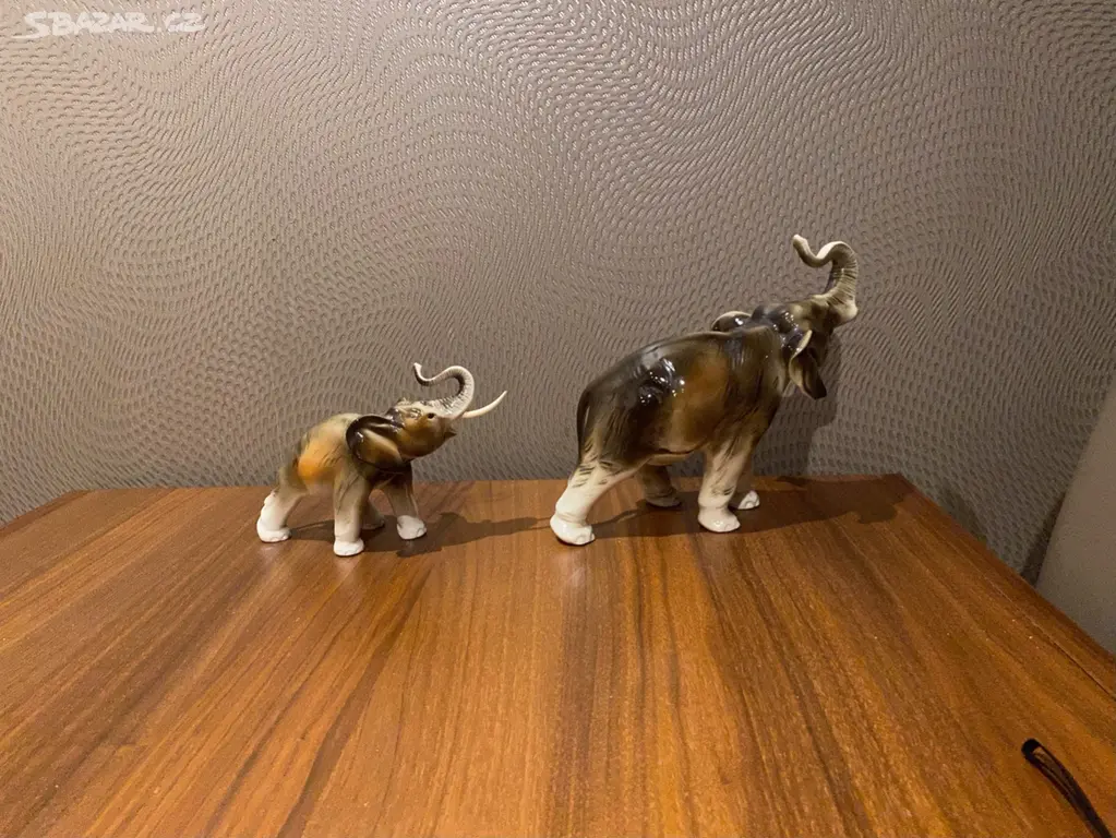 Rodinka sloni Royal Dux - Praha - Bazar - Sbazar.cz