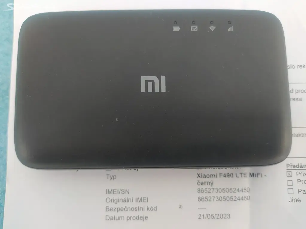 XIAOMI MI ROUTER F490 4G LTE - SIM -MOBILE WIFI DT - Ústí nad Labem ...