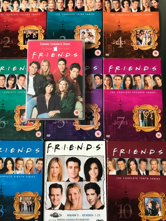 FRIENDS / PŘÁTELÉ DVD KOMPLETNÍ SERIÁL - Olomouc - Bazar - Sbazar.cz
