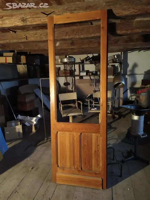 Staré dveře 221/74/3,5cm - Vlkoš - Bazar - Sbazar.cz