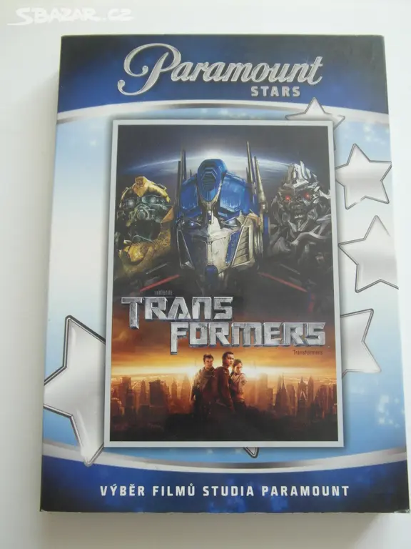 DVD- TRANSFORMERS- PARAMOUNT STARS- BOX - Praha, Michle - Bazar - Sbazar.cz