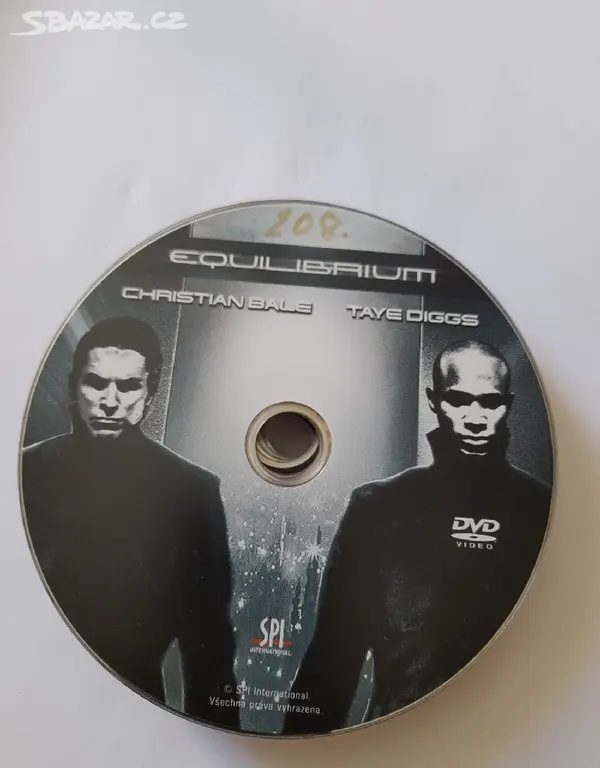 Dvd film EQUILIBRIUM - Nýřany - Bazar - Sbazar.cz