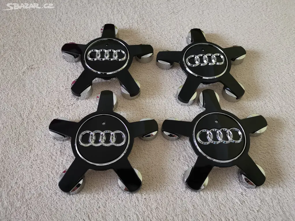Nové středové krytky do alu disků Audi 4F0 / 4FO - Volary - Bazar ...