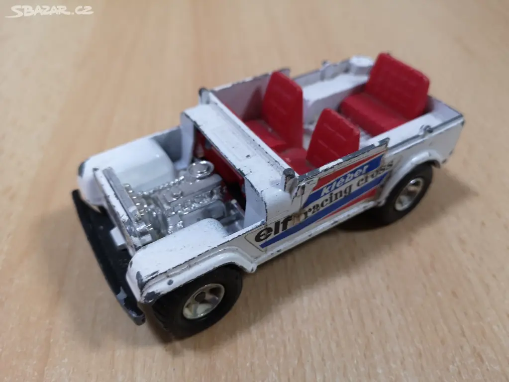 MAJORETTE JEEP 1:32 ELF KLEBER RACING CROSS - Tlumačov - Bazar - Sbazar.cz