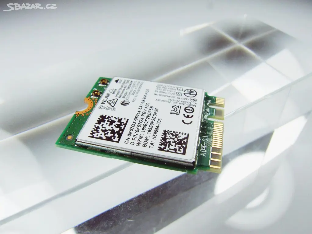 Intel Dual Band AC7265 Model 7265NGW wifi karta - Praha - Bazar - Sbazar.cz