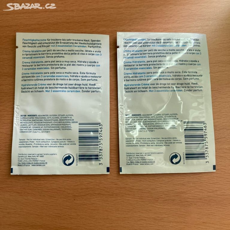 Hydratační krém Cerave Moisturising Cream - Praha - Sbazar.cz