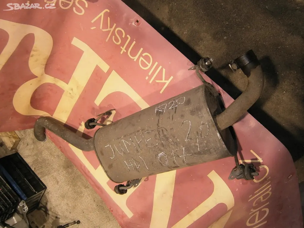 CITROEN JUMPER,PEUGEOT BOXER 2,2 HDI EURO 6 VÝFUK - Nový Knín - Bazar ...