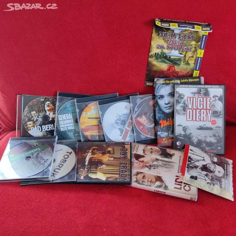DVD válečné filmy - Praha - Bazar - Sbazar.cz
