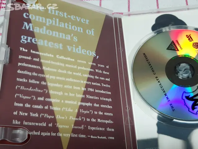 DVD MADONNA / The Immaculate Collection. - Ostrava - Bazar - Sbazar.cz
