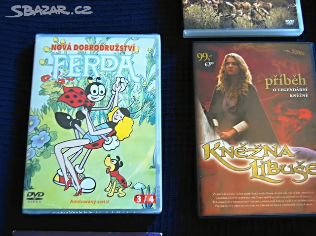 sada originálních DVD ( filmy ) č.1 - Šestajovice - Bazar - Sbazar.cz