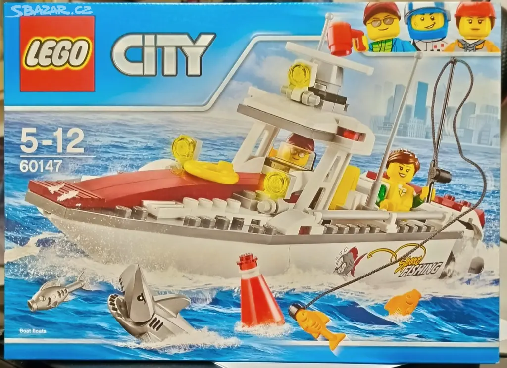 LEGO City 60147 Rybářská loďka - Praha - Bazar - Sbazar.cz