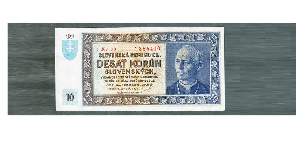 Staré bankovky Slovensko 10 sk 1939 NEPERFOROVANA - Praha - Bazar - Sbazar.cz