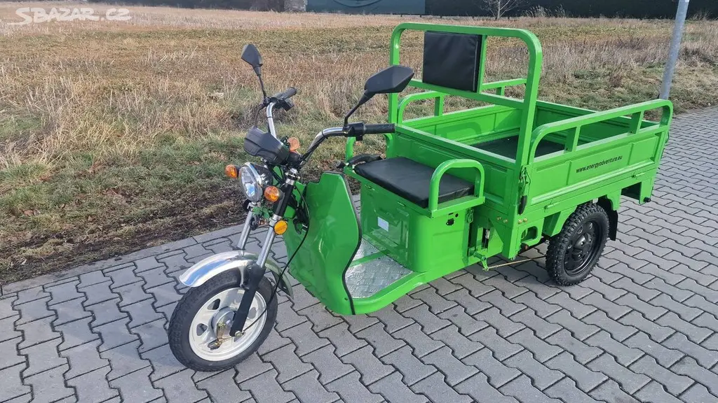 ELEKTRICKÁ NÁKLADNÍ TŘÍKOLKA ADVENTO MAXI SPZ - Brandýs nad Labem-Stará ...