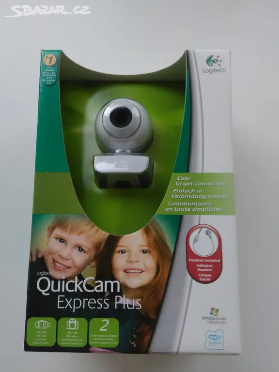 Logitevh Quickcam express plus one - Praha - Bazar - Sbazar.cz