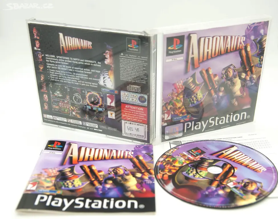 Aironauts ( PSX / PS1 ) === - Olomouc - Bazar - Sbazar.cz