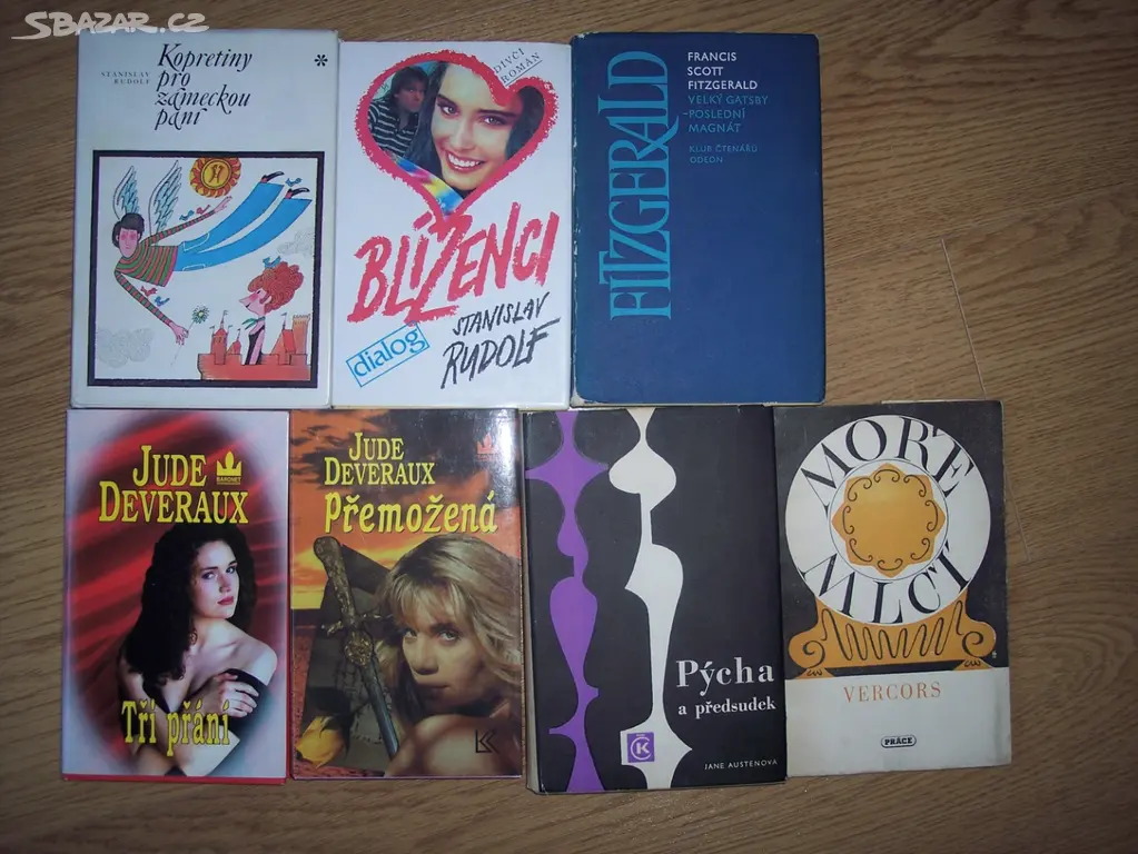 knihy Jude Deveraux, Jane Austen, Stanislav Rudolf - Praha - Bazar ...