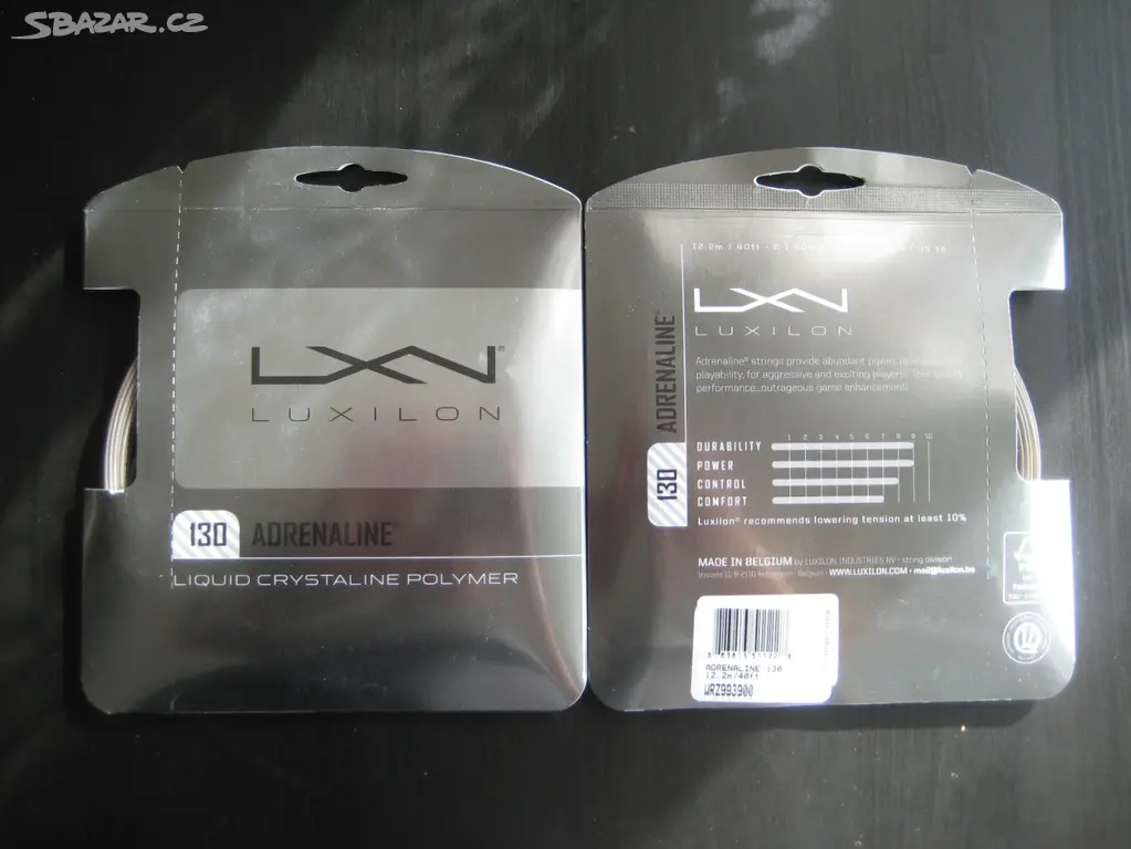 Tenisový výplet originál Luxilon Adrenaline. - Praha - Bazar - Sbazar.cz