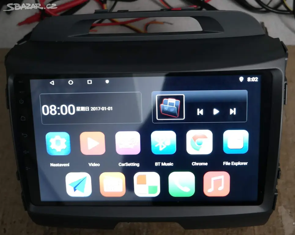 Kia Sportage Android 9 GPS navigace 9" LCD - Frýdlant - Bazar - Sbazar.cz