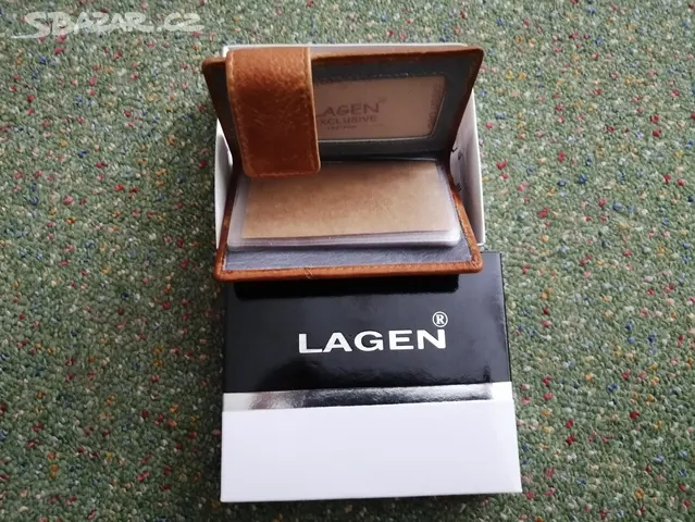 LAGEN - Pouzdro na karty, vizitky - Chrudim - Bazar - Sbazar.cz