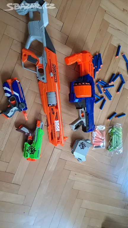 Pistole Nerf - Děčín - Bazar - Sbazar.cz