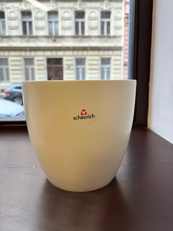 Keramický květináč zn. Scheurich - Praha, Žižkov - Bazar - Sbazar.cz