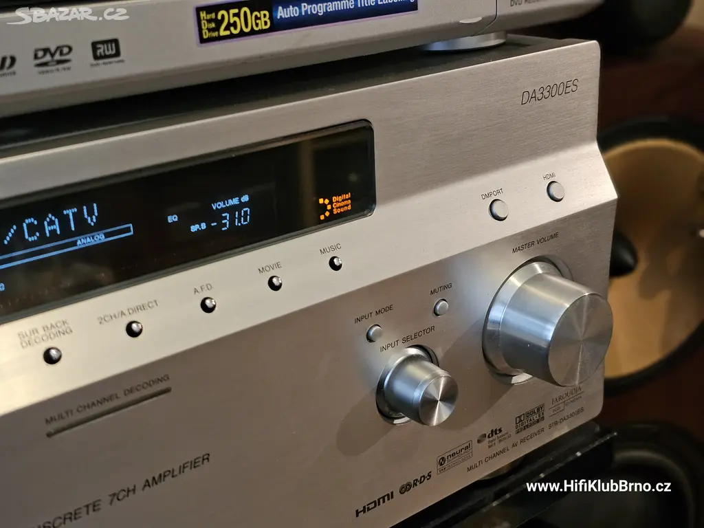 Zánovní poctivý 7.1 AV receiver SONY STR-DA3300ES - Brno - Bazar ...