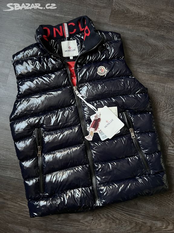 NOVA vesta MONCLER UNISEX modra eska Lipa Sbazar.cz