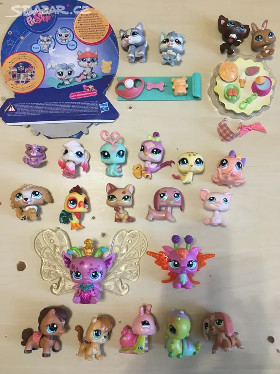 Littlest Pet Shop - LPS - prase, kočka, pes, víla - Brno - Bazar ...
