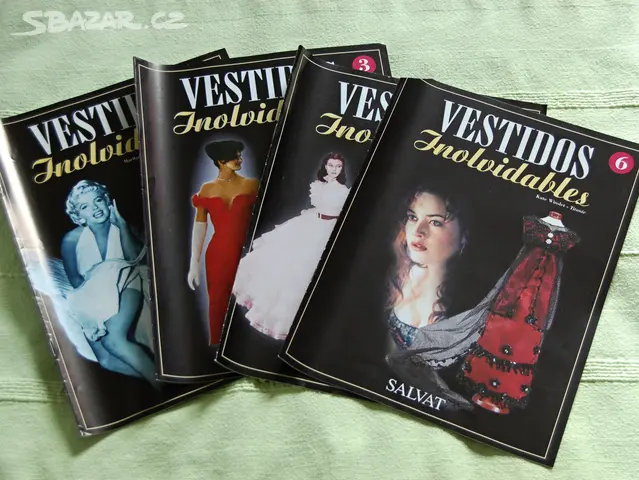španělská sběratelská edice filmových šatů BARBIE - Šestajovice - Bazar ...